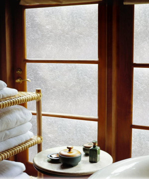 Rice Paper Large Textured Window Film 36" x 72" - Privacy Window Film ...