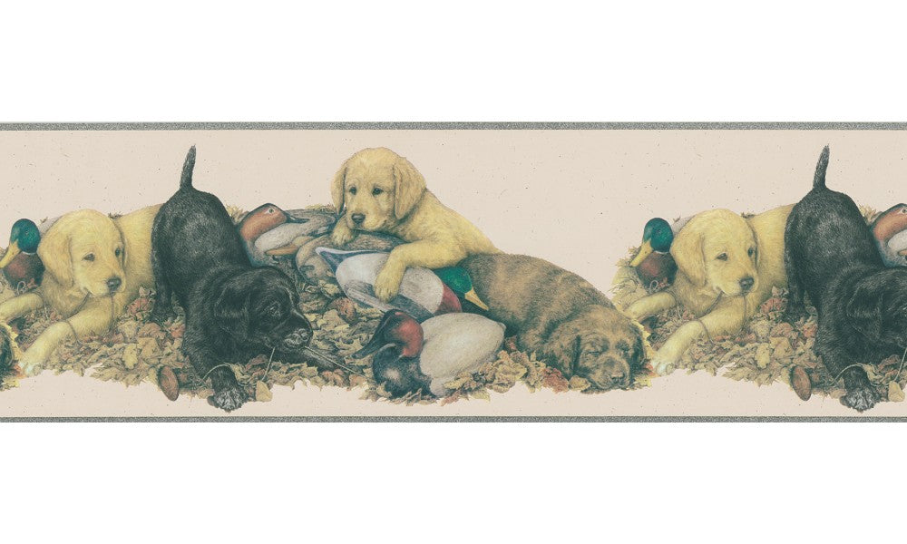Labrador Retriever Wallpaper Border
