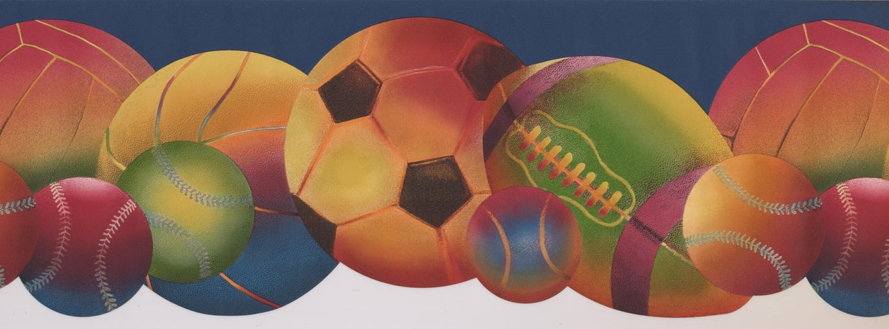 All Sports Wallpaper Border