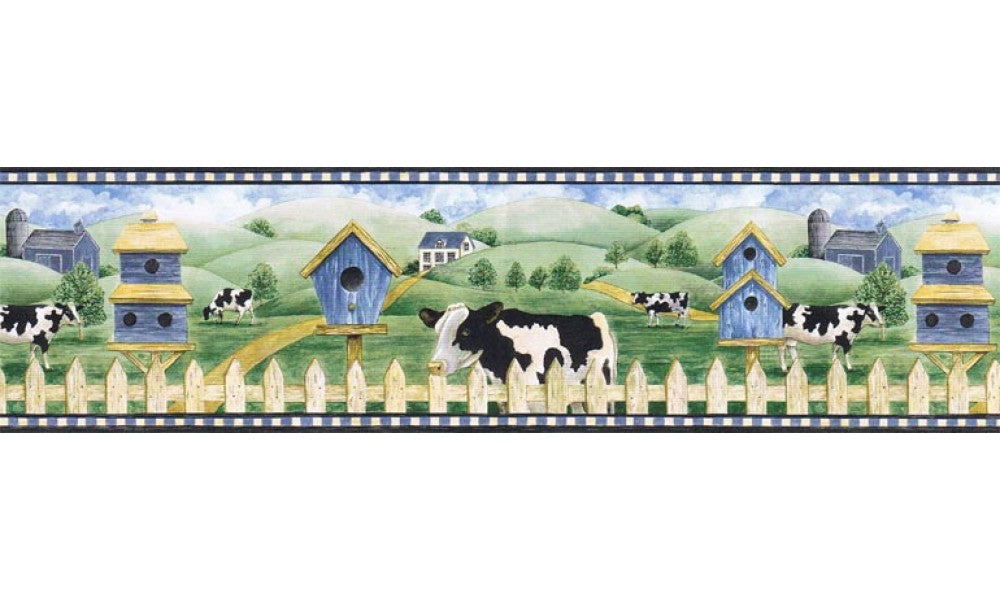 Farm Animals Wallpaper Border