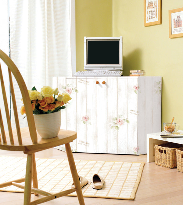 Wood Panel Contact Paper Shelf Liner DPS77GP - Gifted Parrot