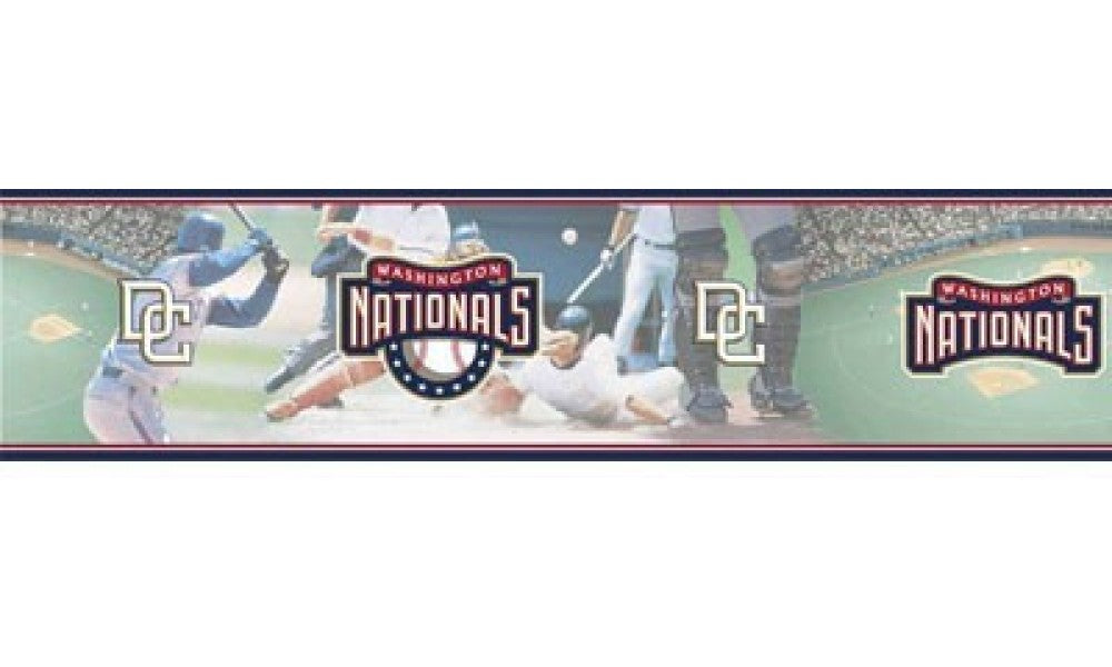 Baseball Wallpaper Border