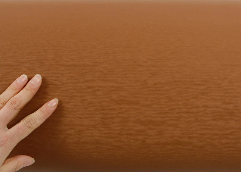 Brown Wave Leather Contact Paper - Gifted Parrot